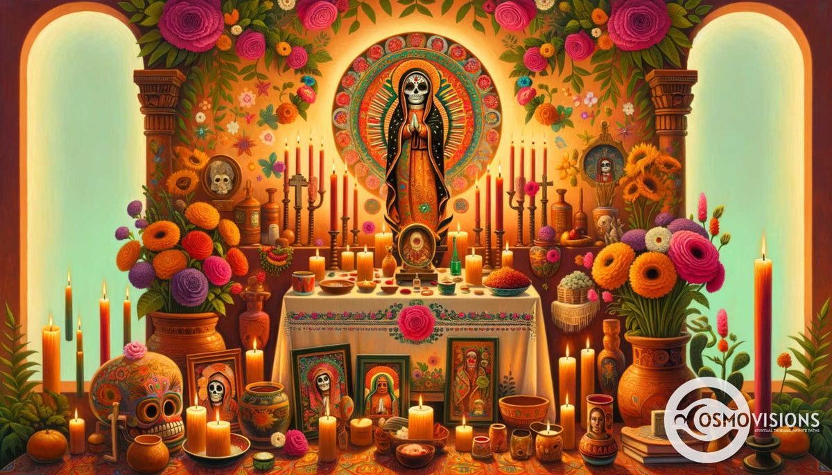 How to Create an Altar to Santa Muerte: Prayers, Offerings & Rituals ...
