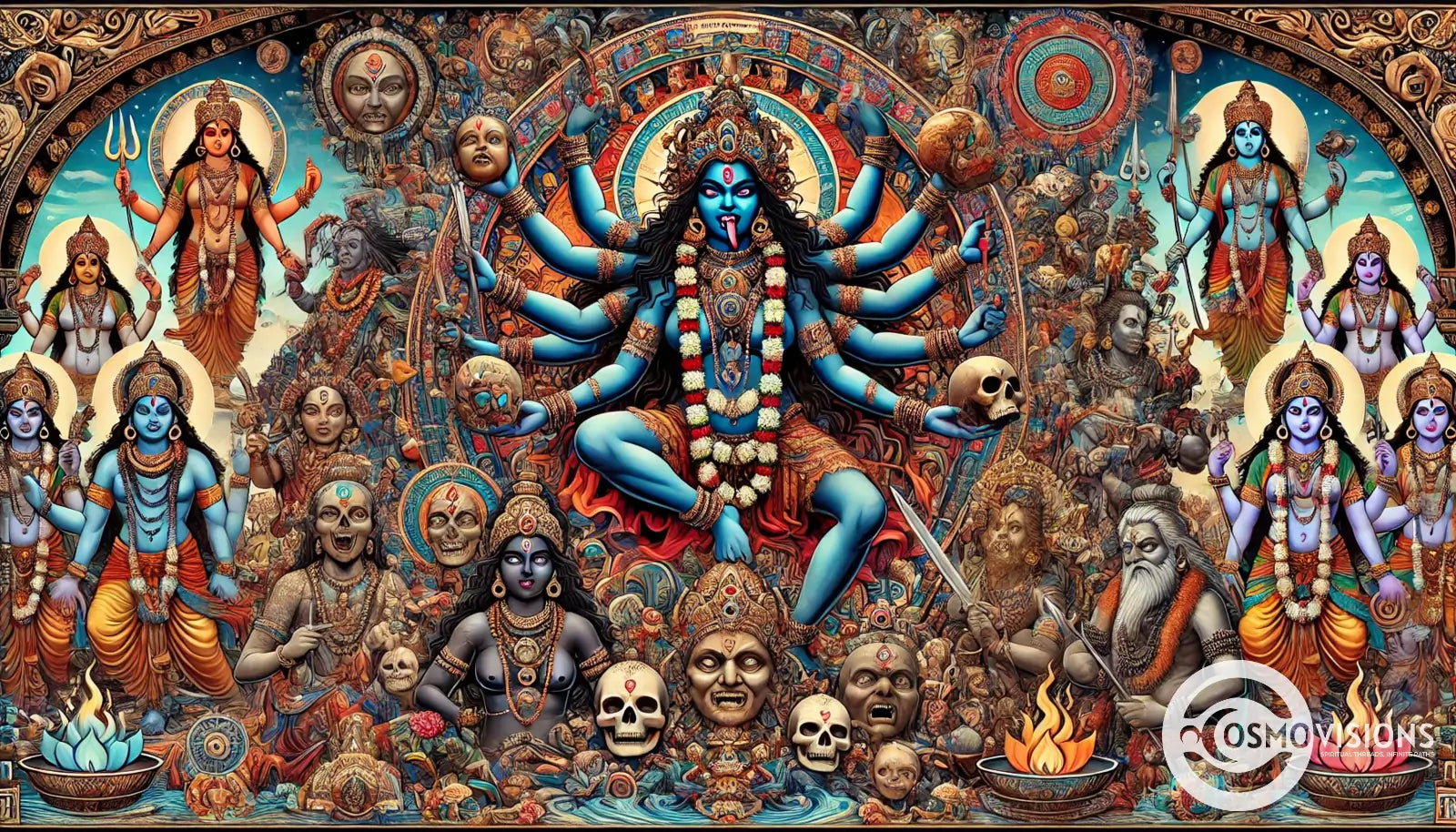 Hindu Goddess Kali: The Iconography of Goddess of Time and Liberation ...