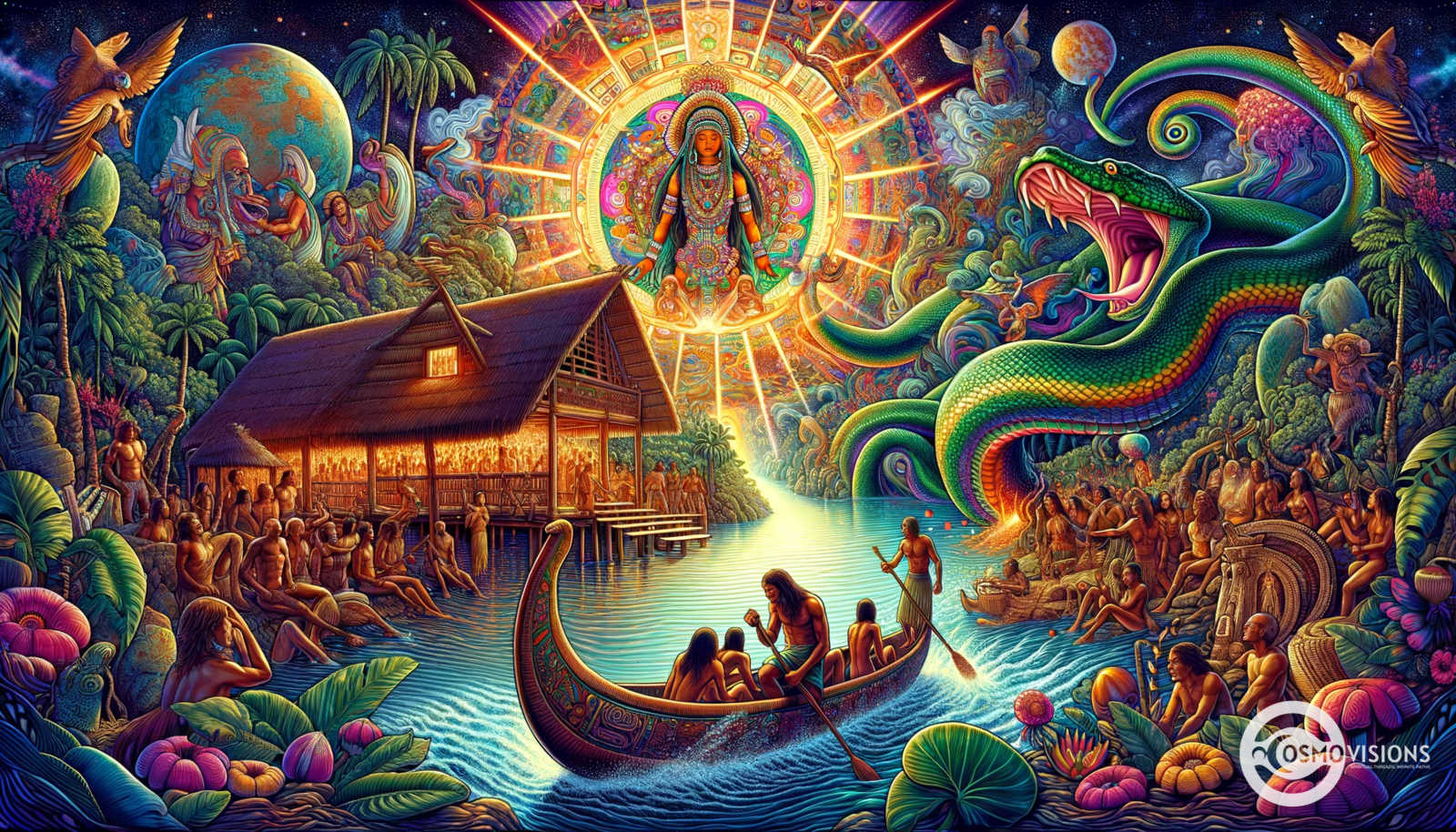 The Divine Birth of Ayahuasca: Myths on the Visionary Vine – Cosmovisions