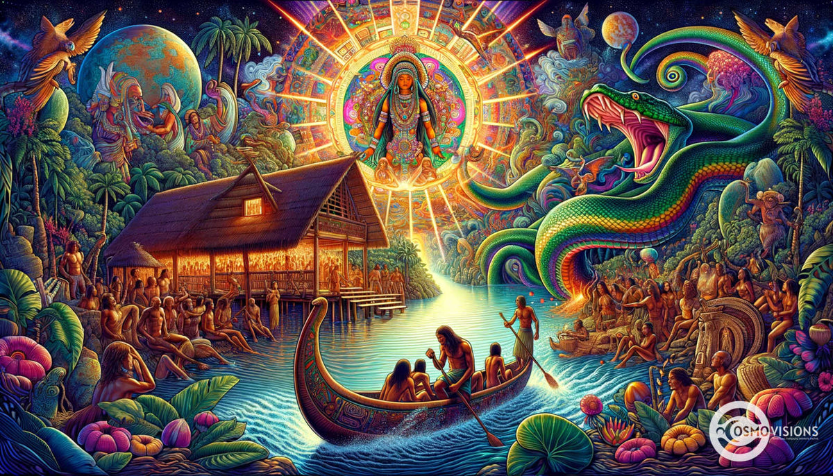 The Divine Birth of Ayahuasca: Myths on the Visionary Vine – Cosmovisions