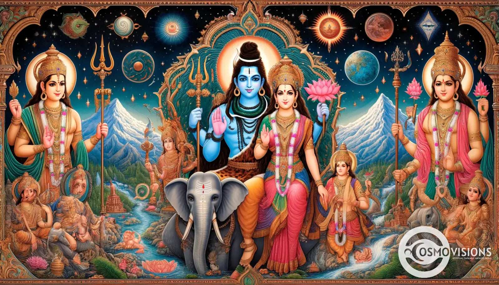Exploring the Family of Lord Shiva: The Divine Connections – Cosmovisions
