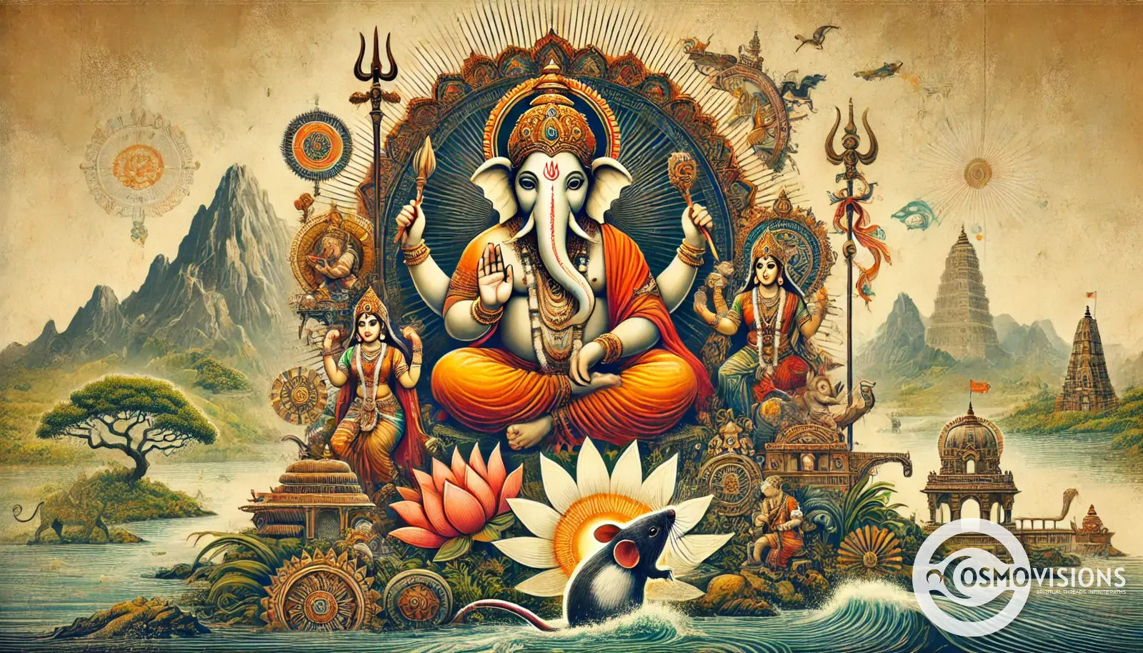 Ganesh Story: Lord Ganesha Tales for Kids in English – Cosmovisions