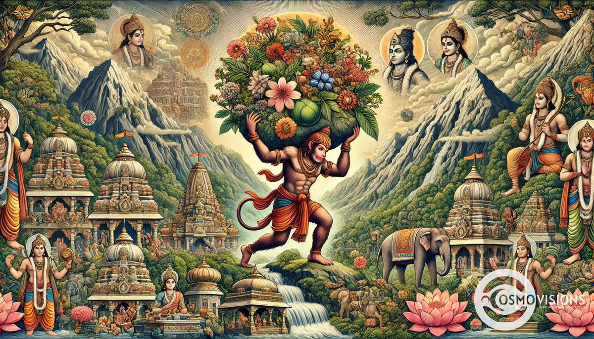 Hanuman: The Hindu Monkey God of Ramayana and Medicinal Herbs ...