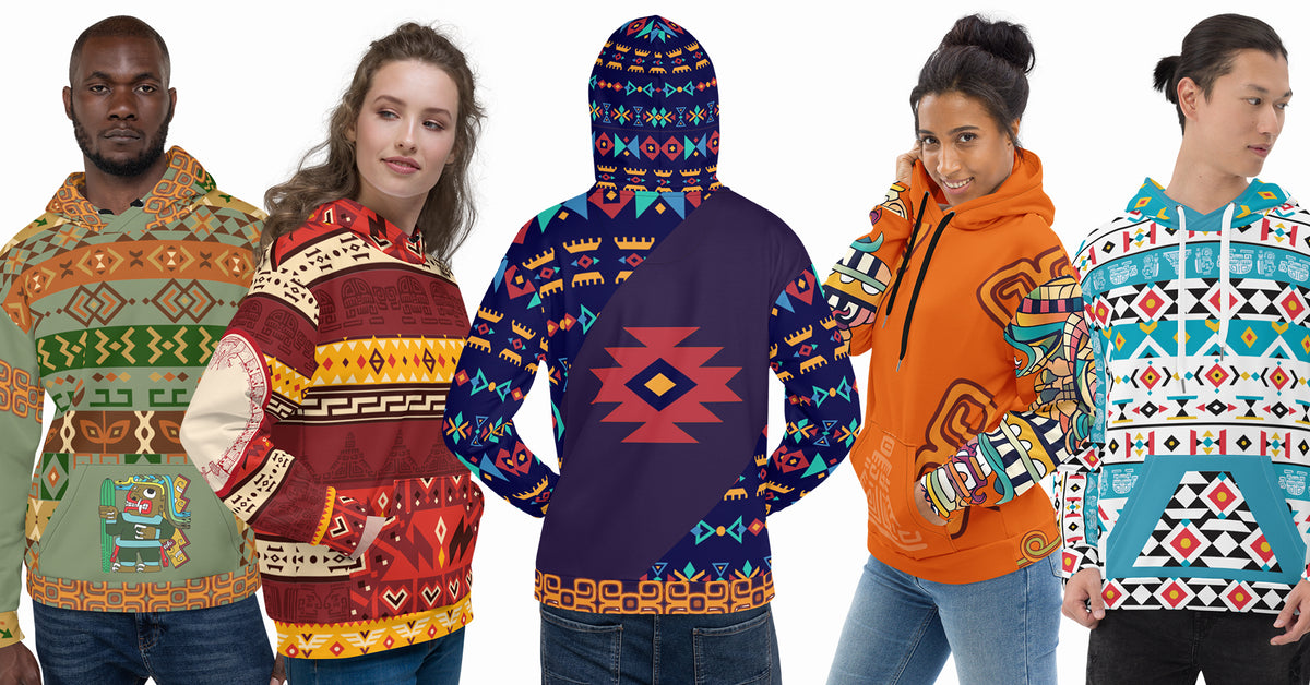 Aztec Hoodie Collection – Cosmovisions
