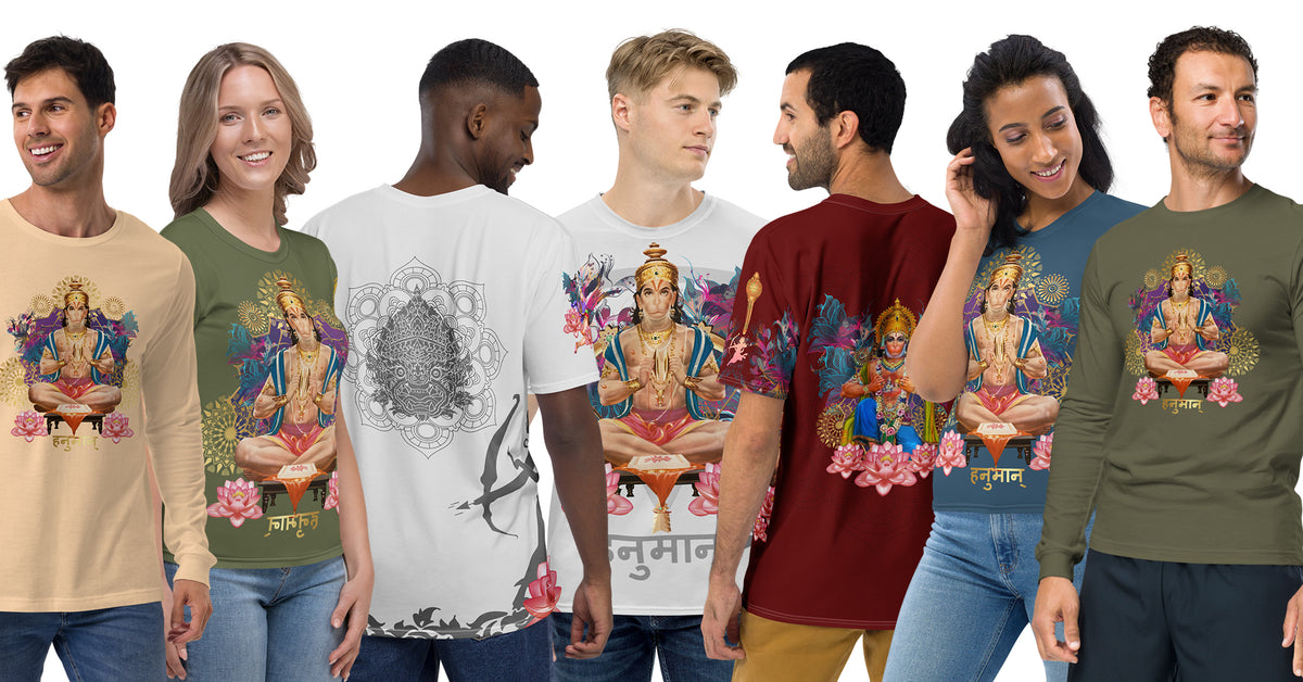 Hanuman Shirt Collection | Designer Spiritual Wear Inspired by Devotion ...