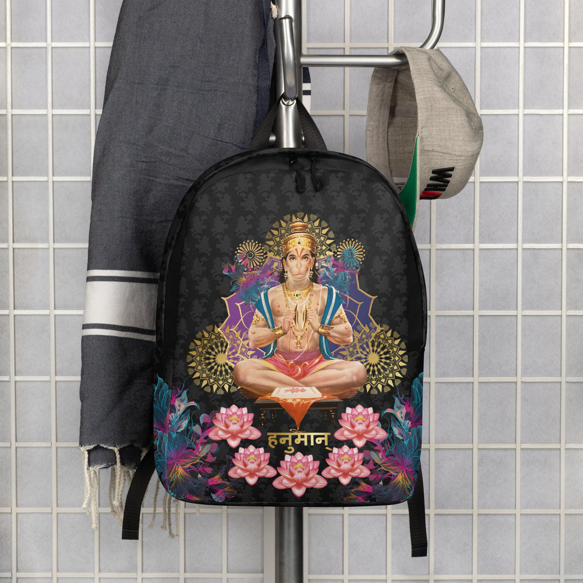 Design Backpack - Hanuman Hindu Backpack | Cosmovisions – Cosmovisions
