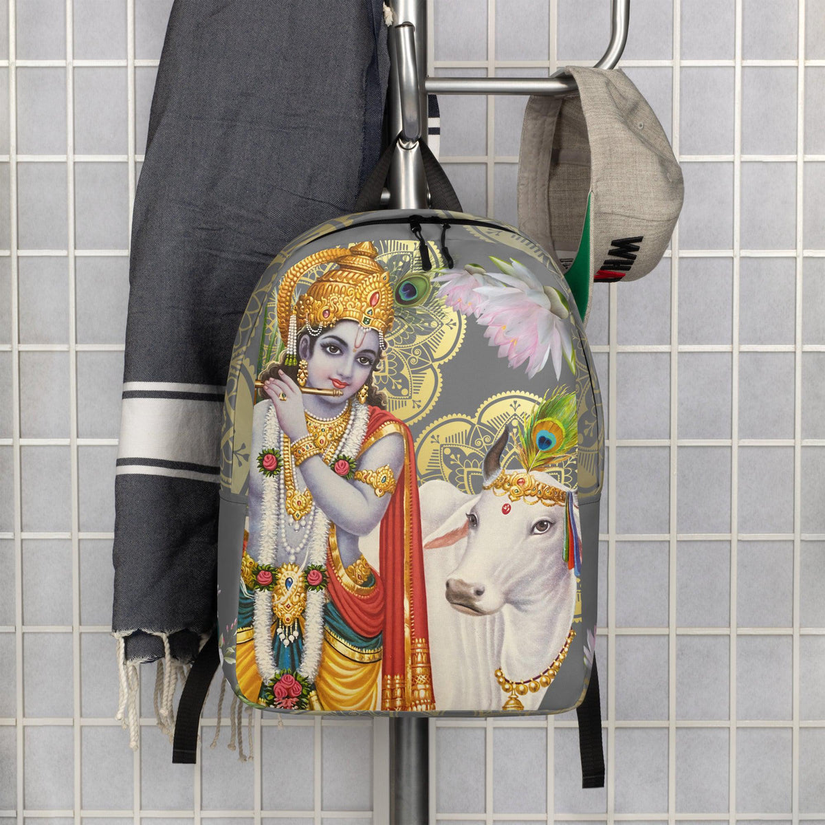 Design Backpack - Krishna Hindu Backpack | Cosmovisions – Cosmovisions