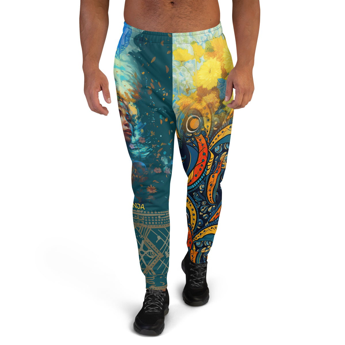 Design Jogger Pants - Yemanja Orixa Joggers | Cosmovisions – Cosmovisions
